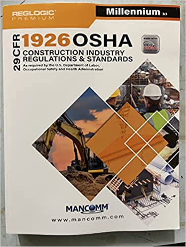 OSHA 29. CFR 1926 for Contractors Highlighted & Tabbed | EXAMPREP.ORG